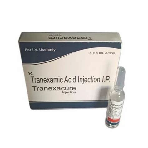 Tranexamic Acid Injection Ip At Best Price In Delhi Gavalis Healthcare Pvt Ltd