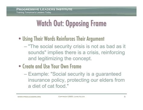 Linguistic Framing For Fun And Progress PPT