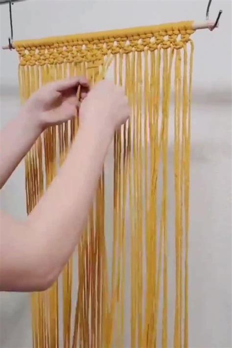 macrame wall hanging stella [video] [video] macrame wall hanging diy wall hanging yarn