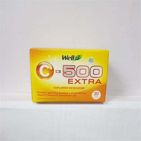 Jual Ester C Cni 500 Extra Well New Packing Shopee Indonesia