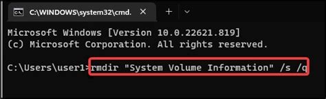 [solve] System Volume Information Folder Too Large