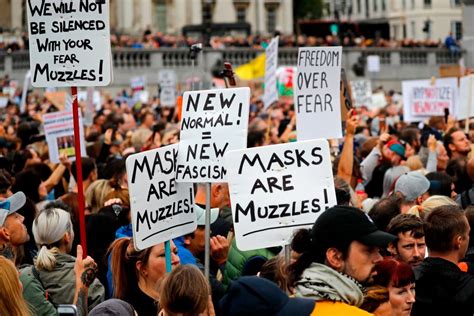 Thousands Gather In London For ‘unite For Freedom Anti Lockdown