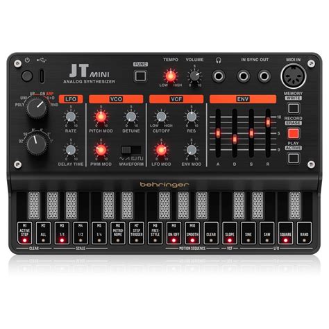 Behringer Jt Mini Analog Polyphonic Synthesizer At Gear4music
