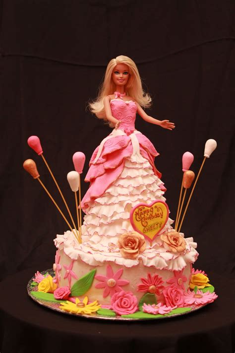 Barbie Doll Birthday Cake