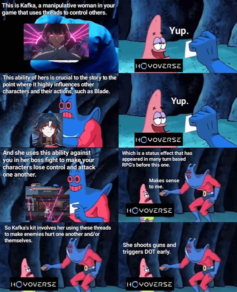 Kafka Is Fun But Man How Did The Most Prominent Tool In Her Arsenal Not Make It Into Her Kit