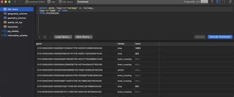 OpenStreetMapのデータからosmiumを使って鉄道だけを抽出しPostGISに入力する方法宇都宮周辺の鉄道データを使った例