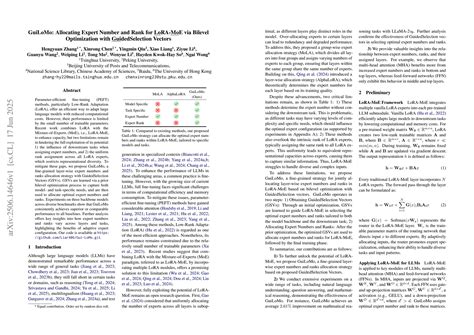Guilomo Allocating Expert Number And Rank For Lora Moe Via Bilevel Optimization With