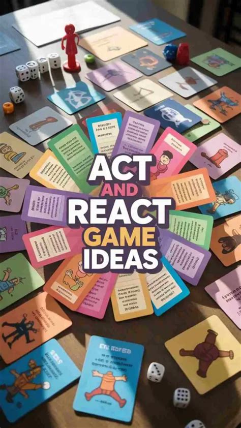 Act And React Game Ideas Hilarious Party Fun