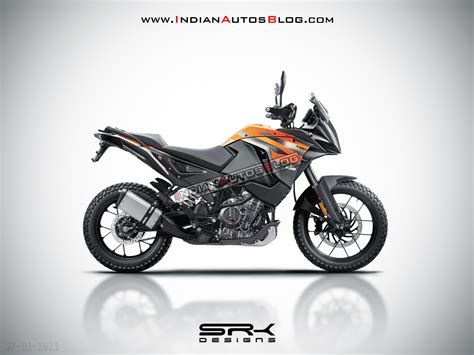 Ktm 490 Adventure Rendered Looks More Mature Than 390 Adventure