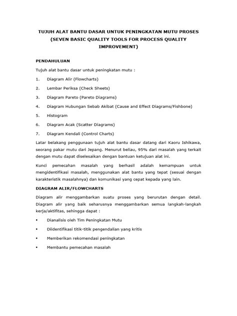 Basic Quality Tools Pdf