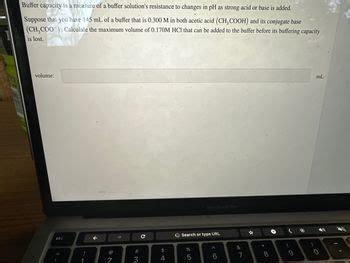 Answered Buffer Capacity Is A Measure Of A Bartleby