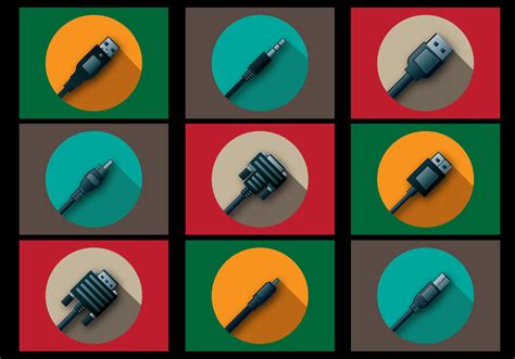 Flat Cable Vectors 106849 Vector Art At Vecteezy