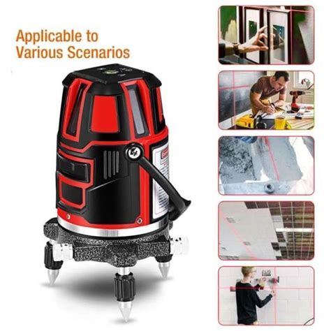 Jual Laser Level Mesin Self Leveling 5 Line Laser Red Beam Infrared 4d Di Seller Jamil Store