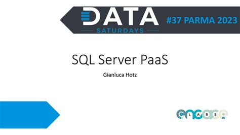 Microsoft Sql Server Paas Platform As A Service Ppt