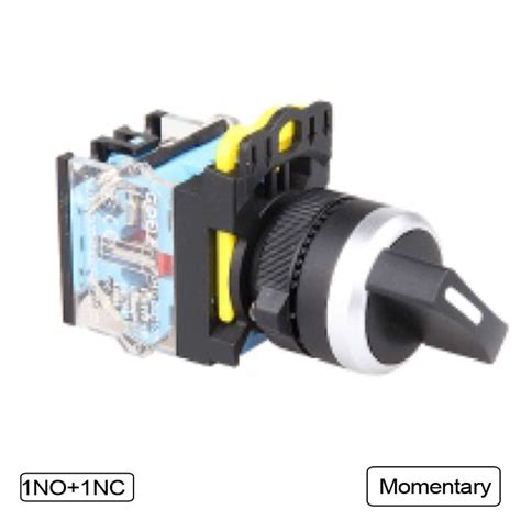 PCS Push Button Switch Selector Switch Short Handle Position Latching OR Momentary