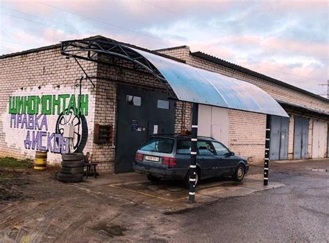 Металлический навес для СТО в Гродно цена Договорная Объявление №218521781