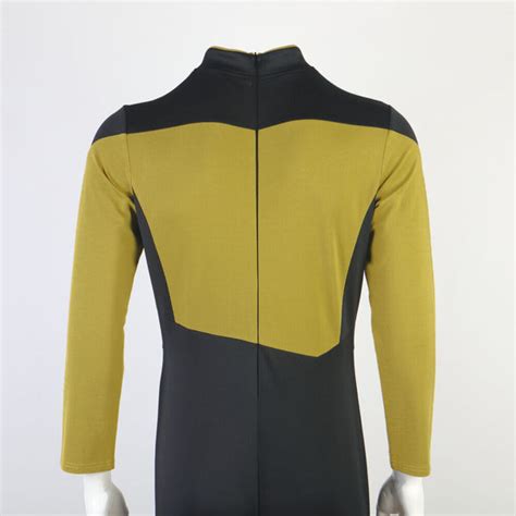 Star Trek Cosplay Costume The Next Generation Jumpsuit Uniform In Red