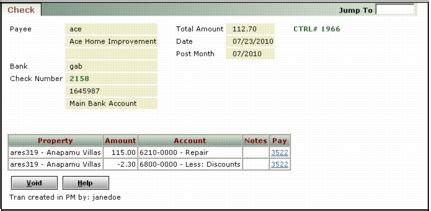 Reviewing Checks And EFT Payments