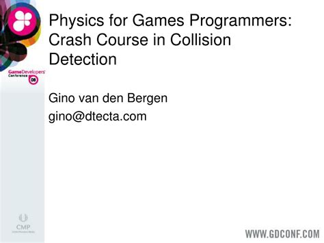 Ppt Physics For Game Programmers Gjk Algorithm In Collision Detection Powerpoint Presentation
