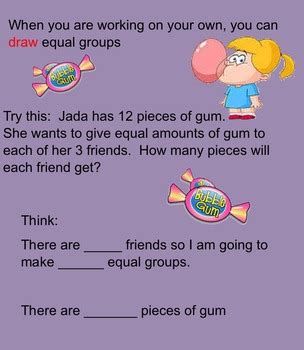 Rd Grade Division Size Of Equal Groups Smartboard Activity By Lauren Brown