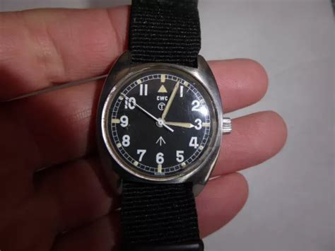 British Army Watch W10 Cwc Watch Working Ticking Markings Worn £338 22 Picclick Uk