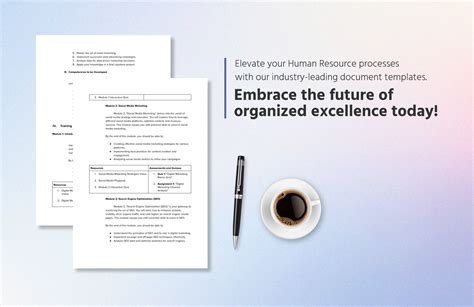 Employee Self Paced Training Manual Hr Template In Word Pdf Google