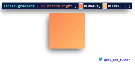 15 Beautiful Color Gradients Using Css Dev Community