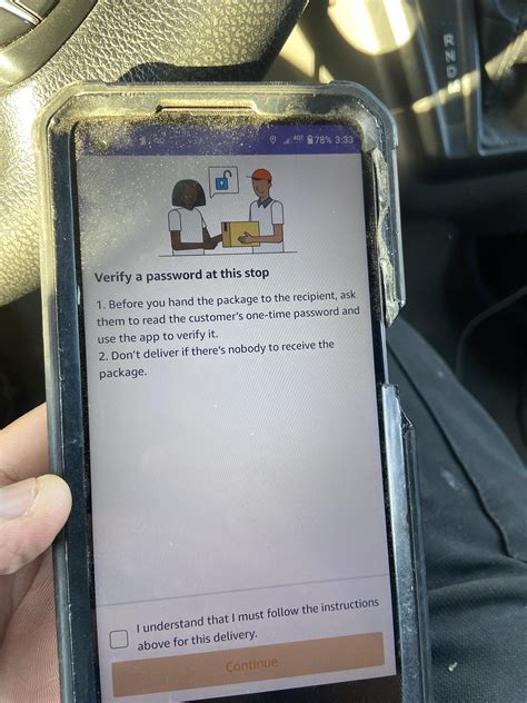 Amazon Wtf Is This Password Needed For Delivery Ramazondspdrivers