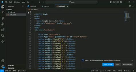 Video Arumugathai Alias Devi M On Linkedin Task 3 Completed Web Development