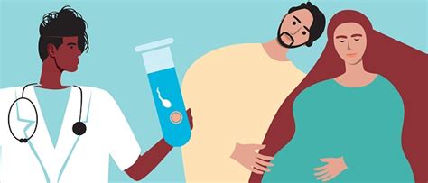 부부 임산부로 가족 계획 및 체외 수정 개념 평면 벡터 스톡 일러스트 와 의사 Ivf 가족에 대한 스톡 벡터 아트 및 기타 이미지 Istock