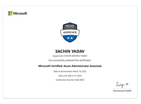 Sachin Yadav On Linkedin Microsoftcertified Az104 Microsoftazure Cloudcomputing