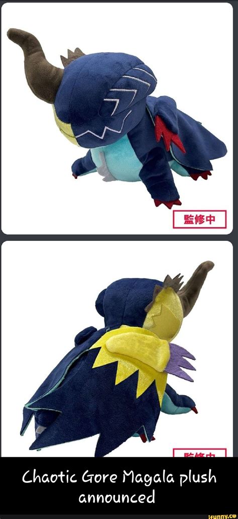 Chaotic Gore Magala Plush Announced Ifunny