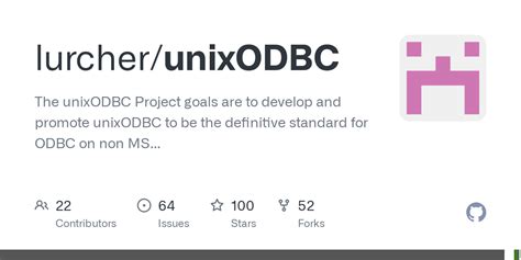 GitHub Lurcher UnixODBC The UnixODBC Project Goals Are To Develop And Promote UnixODBC To Be