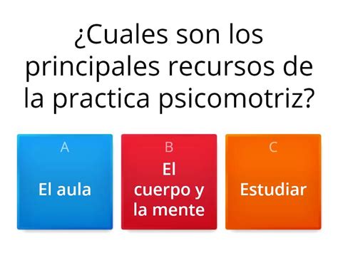 Desarrollo Psicomotor Quiz
