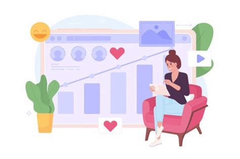 Animated Social Marketing Analytics Graphic By Theimg · Creative Fabrica