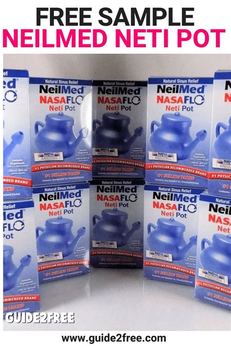 Free Neilmed Nasaflo Neti Pot Or Sinus Rinse Neti Pot Free Stuff By Mail Free