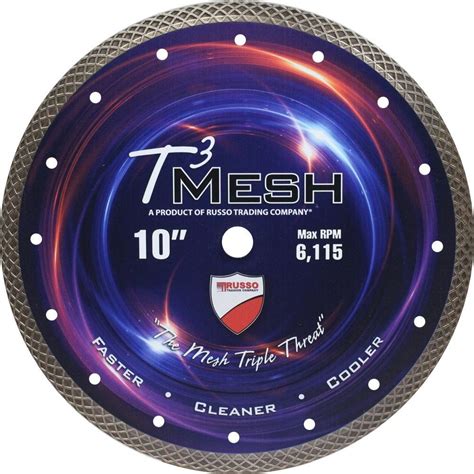 Rtc Products T3 Mesh Diamond Blade