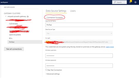 Solved Scheduled Refresh Of Excel File Using On Premise G