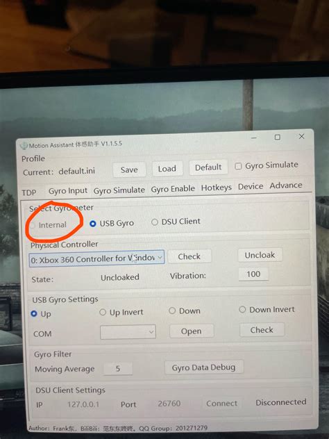 Why Cant I Activate Gyro Controls R Gpdwin