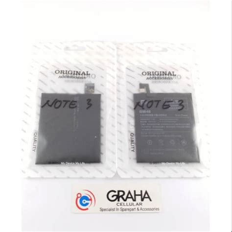 Jual Baterai Battery Batre Xiaomi Redmi Note Bm Bm Shopee Indonesia