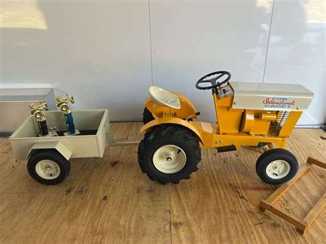 International Cub Cadet Pedal Tractor With Wagon Aumann Auctions Inc