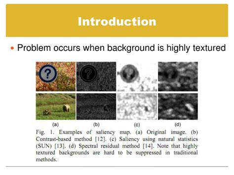 Ppt Spatiotemporal Saliency Detection And Its Applications In Static