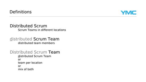 Collocation In Distributed Scrum Teams Lessons Learned Ppt