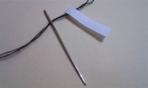 Golden Light Designs Threading Your Needle With Paper