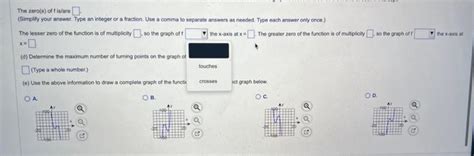 Solved Analyze The Polynomial Function Fxx621−x