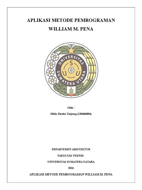 Aplikasi Metode Pemrograman William M Pena Pdf