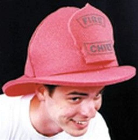 Adult Foam Fire Fighter Hat