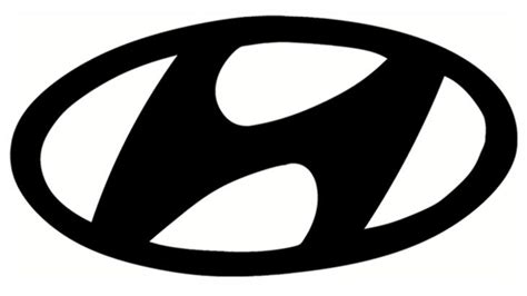 Hyundai Logo Black And White
