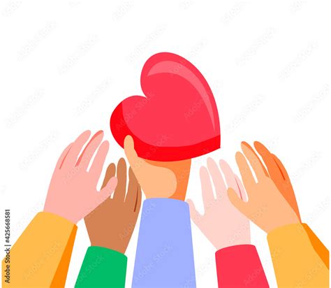 Sharing Handss Clip Art Library