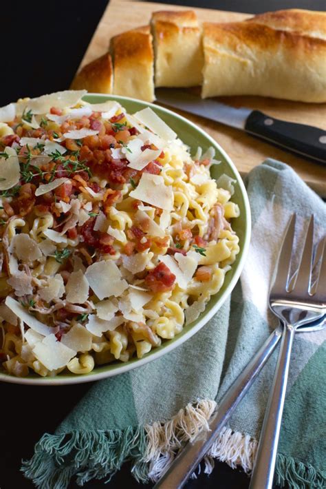 Pancetta Goat Cheese Pasta What The Forks For Dinner